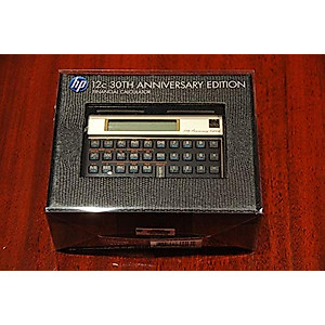 HP 12c Financial Calculator, 30th Anniversary Edition (Limited Edition)