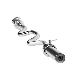 CAP Barbell Olympic Super Curl Bar New Version, 48-Inch (OBIS-48)