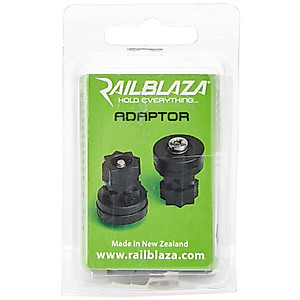 Railblaza Male-to-Male Adaptor, Pack of 2, Black
