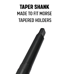 Drill America 2" 4MT High Speed Steel Undersized Shank Taper Shank Drill Bit, DWDTS Series