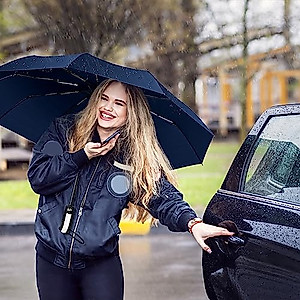 NINEMAX Travel Compact Umbrella Windproof Automatic Open Close Light Weight Portable Women Men Umbrellas for Rain