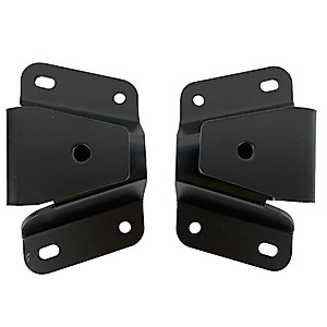 YANGCAN 4" Drop Kit Leveling Lowering Shackles Hangers Compatible with Ford F150 F100 1973-1996