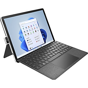 HP 11-inch Tablet 2 in 1 Touchscreen 2.1K IPS Intel Pentium Silver 4GB LPDDR4X 128GB SSD MicroSD Card Reader USB Type-C 13MP Webcam, WiFi, Bluetooth, Windows 11 Home S, Silver, 11m-be0023dx (Renewed)