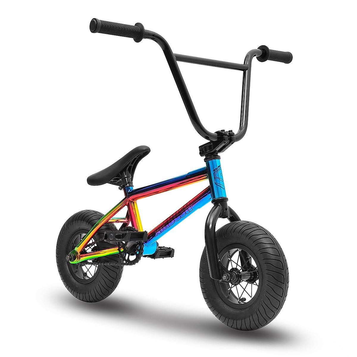 Sullivan Mini BMX Bike with Fixed Saddle | Premium Quality Free Mini BMX with Lightweight 10” Wheels | Suitable for Ages 8+, Perfect for High-Impact Tricks