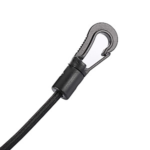 MOOCY Kayak Paddle Tether/Coiled Kayak Fishing Leash with Carabiner for Paddle, Rod SUP Kayaking Accessories