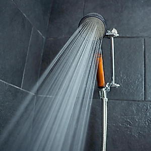 AquaYouth Vitamin C Handheld Shower Head | Built-in Vitamin C + Ceramic Balls Reduces Chlorine & Chloramine, While Improving Skin and Hair Health