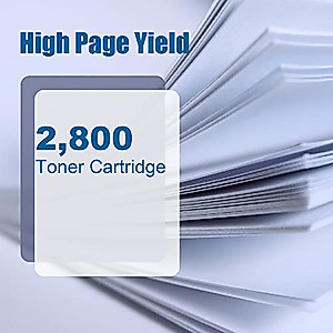 BIGSPCE TN660 Compatible TN660 2PK High Yield Black Toner Cartridge Replacement for Brother TN660 TN630 HL-L2300D L2305W L2360DW MFC-L2680W L2685DW L2700DW DCP-L2520DW L2540DW Printer