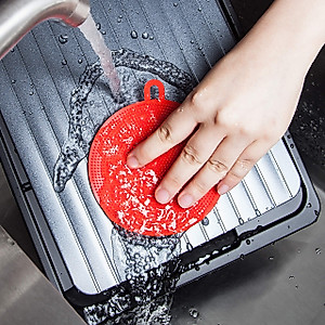 Generic Fast Defrosting Tray Frozen Meat, Heat Conduction Tray, Thawing Board Frozen Food, Thaw master tray non electrical, large drip tray, Oil Brush, Food Tong, Cleaning Sponge and Ice Cream Spoon