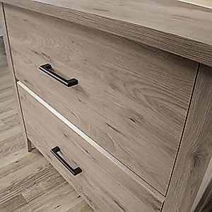 Sauder Summit Station 2-Drawer Lateral File Cabinet, L: 33.86" x W: 20.87" x H: 29.02", Laurel Oak