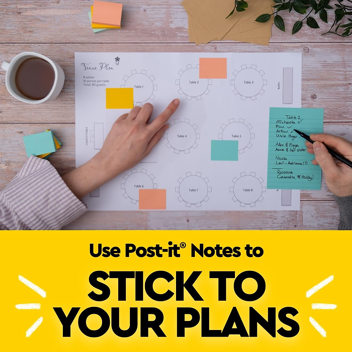 Post-it Notes, 1.5x2 in, 24 Pads, America's #1 Favorite Sticky Notes, Beachside Café Collection, Pastel Colors, Clean Removal, Recyclable (654-14AU)