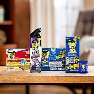 Raid Spider and Scorpion Killer, Kills Spiders, Scorpions, roaches, Ants, Waterbugs, earwigs, 12 Oz (Pack of 2)