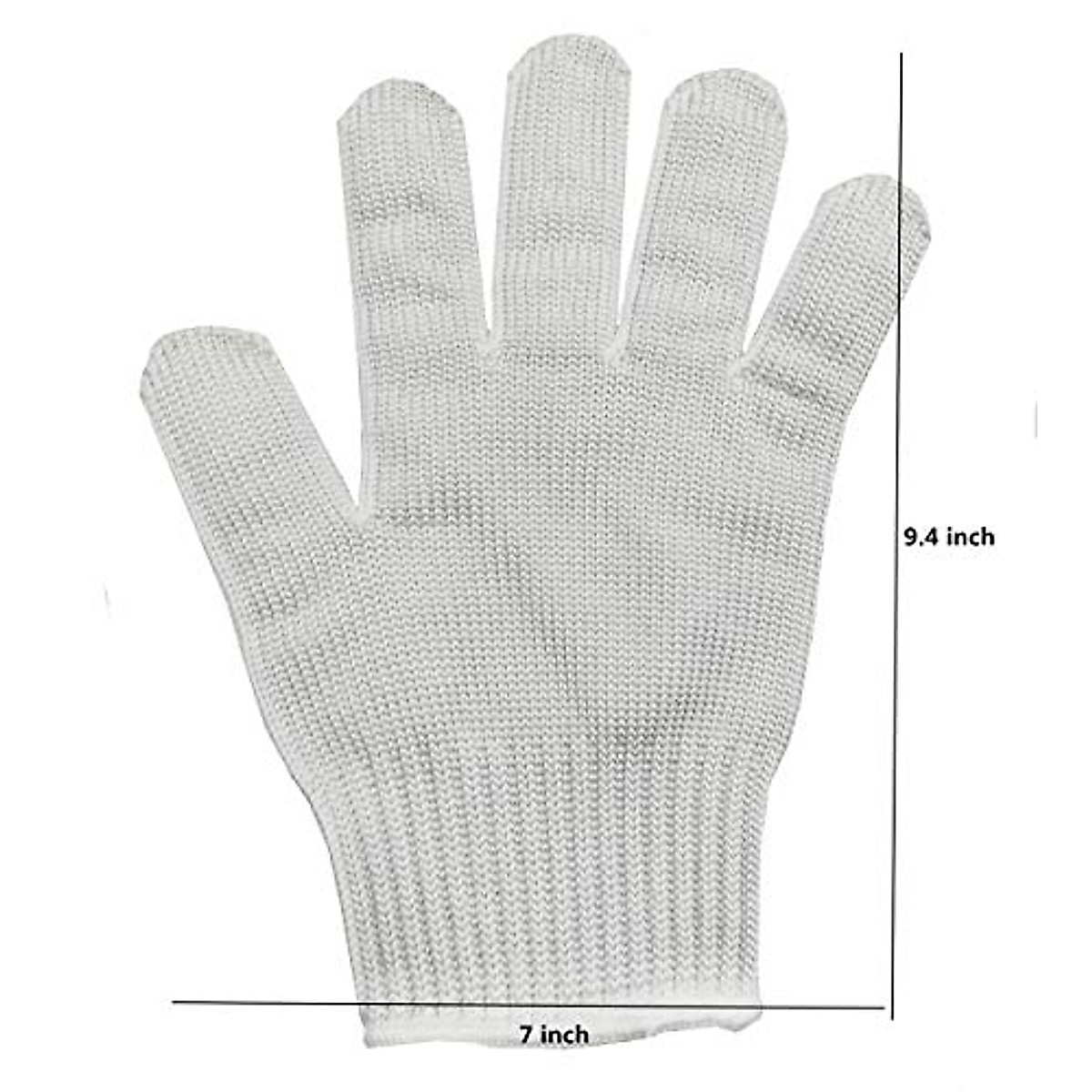 alfyng Bird Training Anti-Bite Gloves, Parrot Chewing Safety Protective Gloves, Small Animal Handling Gloves for Parrotlets Cockatiels Finch Macaw (1 Pair White)