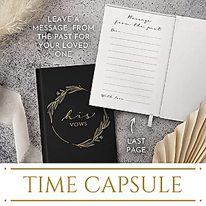 Gold Foil Vow Books, Vow Books for Wedding, Vow Books His and Hers, Vow Book, Small Vow Book, His Her Vow Book, Our Vows Book, Vow Book His Her, Wedding Vow Book, Wedding Vow Booklet