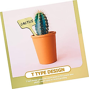 Baluue 90 Pcs Plant Label Vegetable Wooden