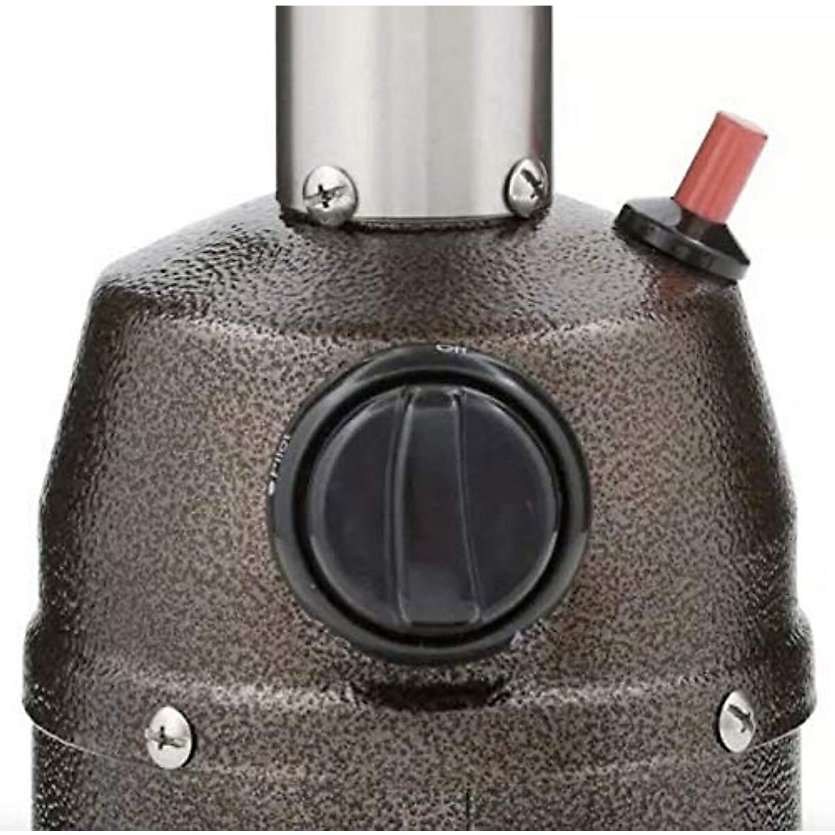 Hampton Bay Tabletop Propane Gas Patio Heater 11,000 BTU Stainless Steel