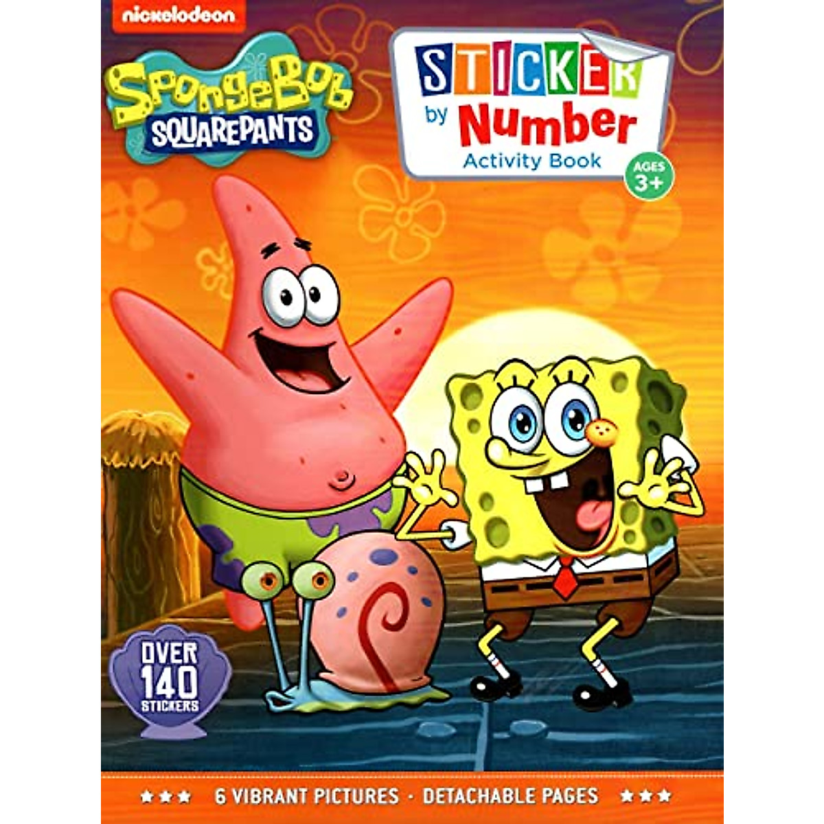 SpongeBob SquarePants Coloring and Activity Book Set with Stickers (2 Books and Play Pack)