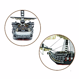 Warlord Black Seas The Age of Sail USS Constitution Game - Role Playing Strategy Board Games for Adults, Table Top The Age of Sail Strategic Wargaming Kit - Tabletop Military History RPG with Terrain