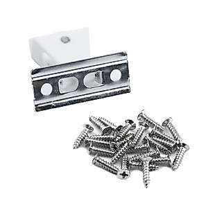 Meprotal 8pcs Roman Shade Cord Lock Pulley Small Plastic Cord Locks for Roman, Pleated, Australian Shades