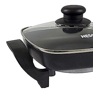 Nesco, Black, ES-08, Electric Skillet, 8 inch, 800 watts