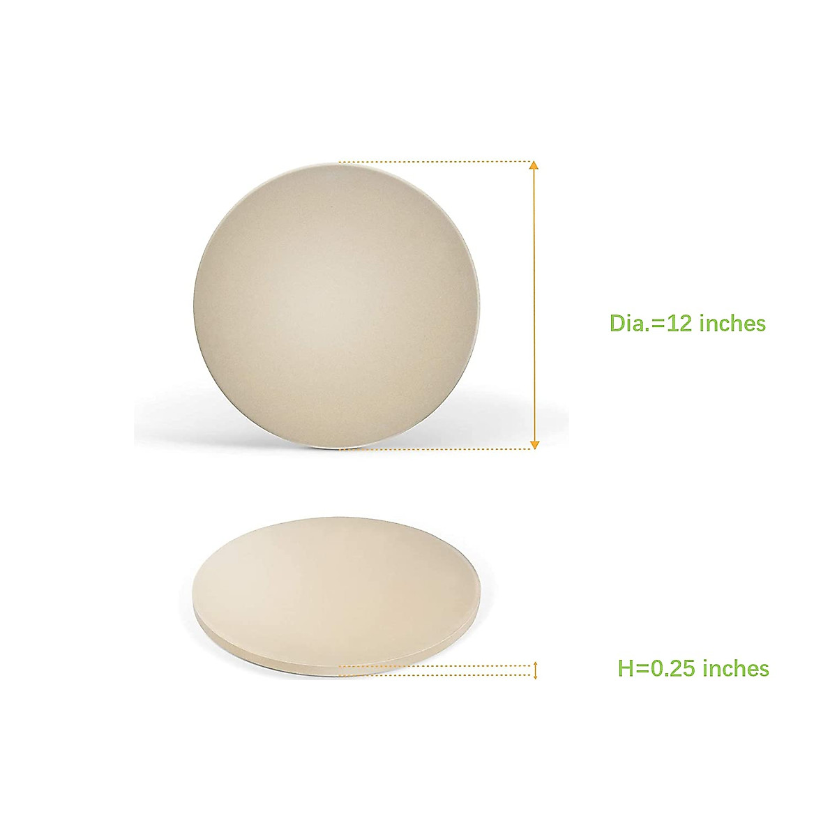 12 Inch Round Pizza Stone (12 inch Only)