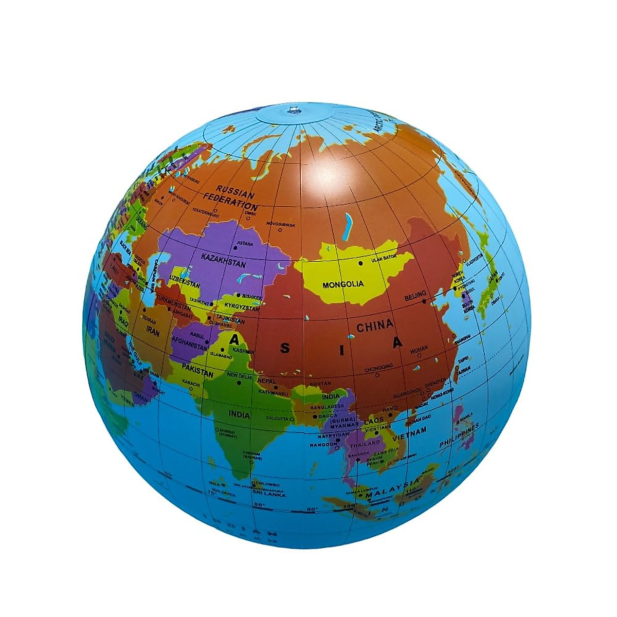 Inflatable World Globe 20"