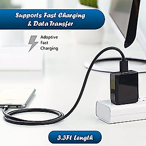 tekSonic [12-Pack Micro USB Cable Multi Pack Bulk Lot - 1 M/3.3 ft Charging, Data Sync Fast Micro USB to USB A Cord for Samsung Galaxy S7 S6 Edge J7 S5,Note 5 4,LG 4 K40 K20,Kindle,PS4,Xbox,Tablet