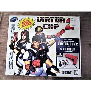 Virtua Cop 2 w/ Stunner - Sega Saturn