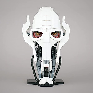 MOCBUILDING Easter Basket Stuffers, Room Decor, Easter Gifts for Kids, General Grievous Helmet Model Blocks Toys for Boys 5-7/Adult Brithday Easter Gifts for Kids 8-12 694pcs