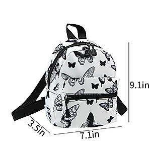 Women Mini Backpack Cute Shoulder Bag Purse Fashion Ladies Ladies Nylon Rucksack Casual Satchel Travel Small Backpack