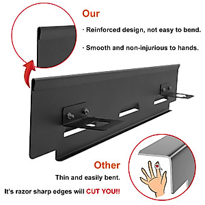 Wind Guard for Blackstone 28" Griddle, Wind Screen, Blackstone Griddle Accessories Heat Gathering, Saving Propane, Stable and Not Shaky, 4 Wind Guards Waterproof, Blackstone Grill Accessories, Black