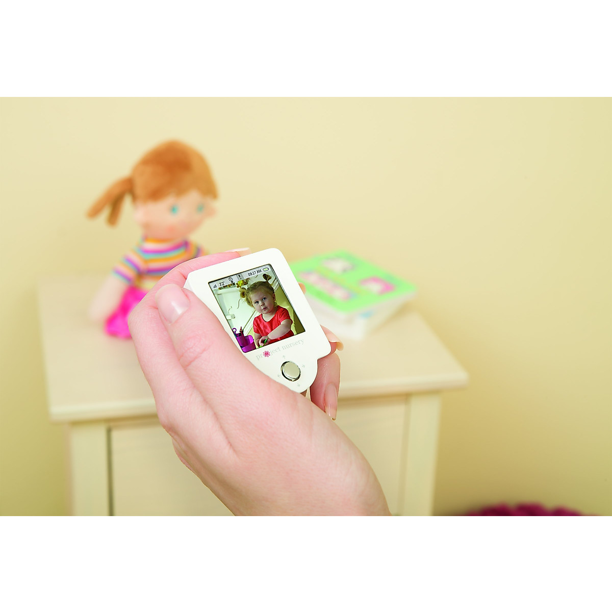 Project Nursery 5" High Definition Baby Monitor System with 1.5" Mini Monitor - White