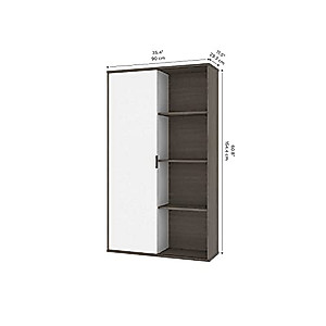 Bestar Storage Cabinet with 8 Cubbies