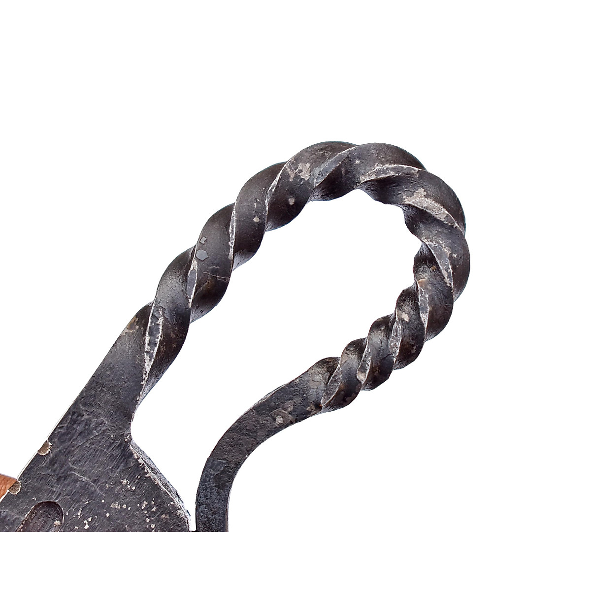 Silver Edge Knives Hand Forged Neck Knife with sheath, Celtic Pocket Knife Hand Made Vintage Forged Necklace Knife Antiquity Medieval Neck Knife fixed blade Pocket Knife