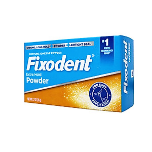 Fixodent Powder Extra Hold 2.7 Oz. (Pack of 3)