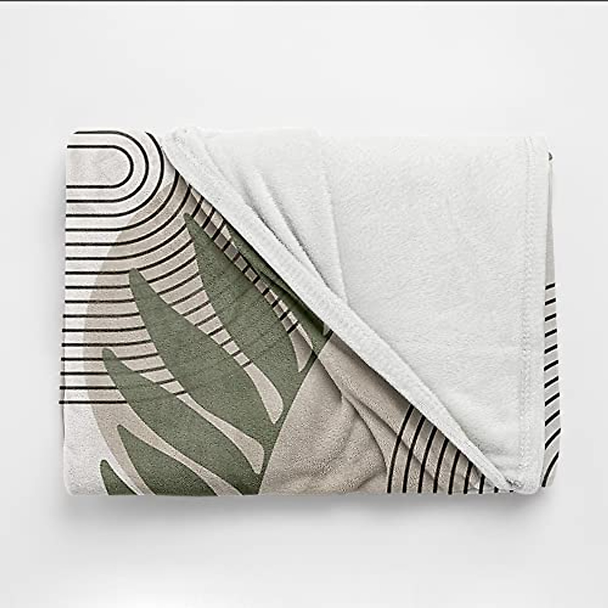 Reateforin Boho Mid Century Throws Blankets Beige Yellow Modern Abstract Throw Blankets Minimalist Sun Boho Geometric Aesthetic Soft Warm Bed Bedding Women Blankets for Couch Bedroom Office 50"x60"
