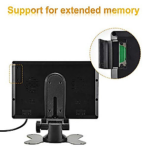 AHD Dual Backup Camera with 7'' 1080P DVR Monitor, Front and Rear View Camera Waterproof Night Vision Reversing Camera for Truck Pick Up RV Camper Bus 12V-36V