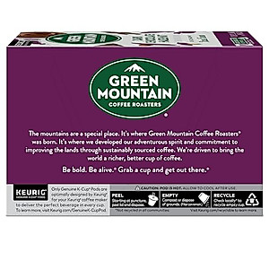 Green Mountain Coffee Roasters Dark Chocolate Hazelnut Coffee, Keurig Single Serve K-Cup Pods, 72 Count (6 Packs of 12)
