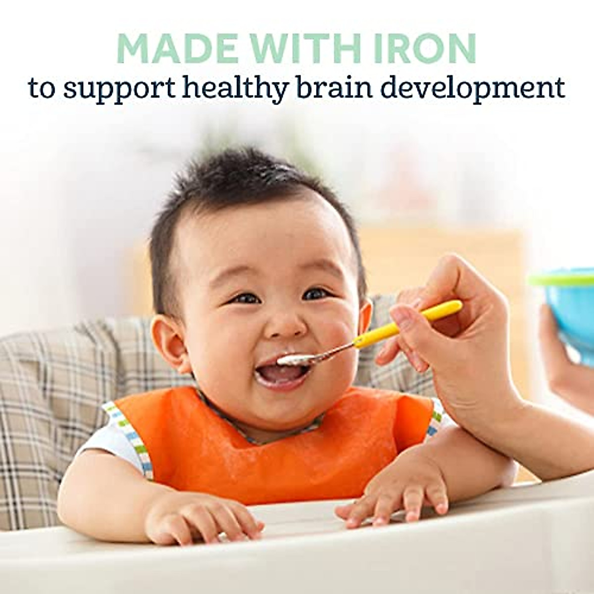 Gerber Baby Cereal Organic 2nd Foods, Grain & Grow, Oatmeal Banana, 8 Ounce (Pack of 6)