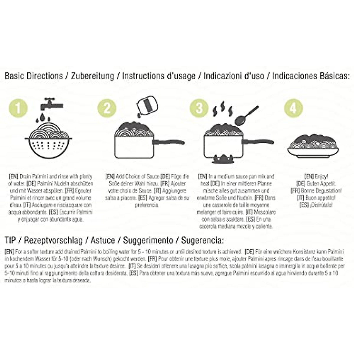 Palmini Angel Hair Pasta | Low-Carb, Low-Calorie Hearts of Palm Pasta | Keto, Gluten Free, Vegan, Non-GMO | As seen on Shark Tank | (12 Ounce Pouch-Pack of 6)