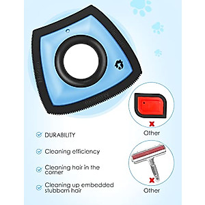 Gobeigo Pet Hair Remover for Couch/Car Detailing, Dog Hair Remover Mini Cat Hair Remover, Fur Removal Brush Great for Auto Detailer & House Cleaners Used in Fabric, Furniture, Couch or Carpet