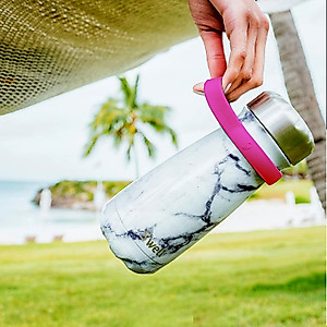 S'well Traveler Handle, Pink - On The Go Accessory for Your Bottle - Innovative Design and Flexible Grip Crafted from BPA-Free Soft Silicone