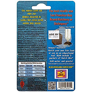 San Francisco Bay Brand Brine Shrimp Eggs 0.2-Ounces (6 Grams) Vial