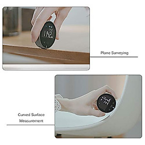 VISLONE Electronic Ruler 8 in 1 Range Finder 99m LCD Display High Accuracy Handheld Length Measuring Tool Long Standby Rechargeable Ruler