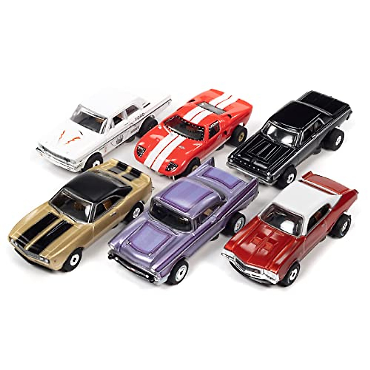 Auto World Thunderjet 1966 Ford GT40 (red) HO Scale Slot Car