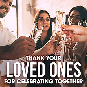 Chapstick Party Favor Lip Balm Gift Pack Toast to Love 10 Sticks 0.15 oz Each