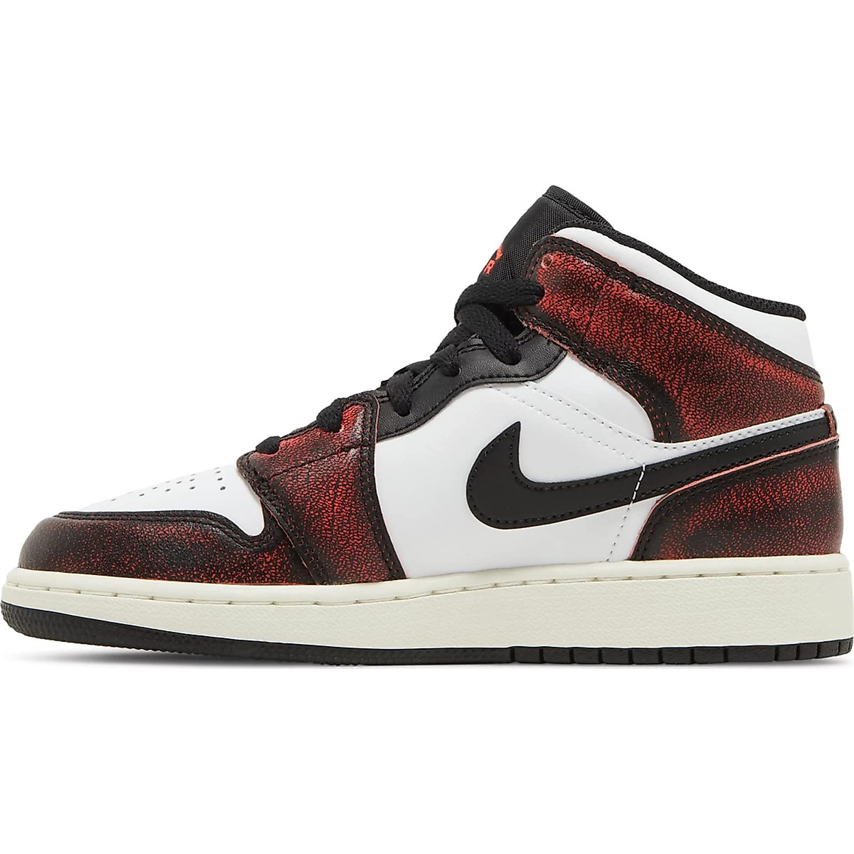 Jordan Youth Air 1 Mid SE GS FB0568 006 Infrared - Size 6Y