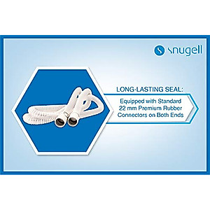 Slim CPAP Tubing by Snugell™ | 6-Foot Universal Premium Slim CPAP Tube | Compatible with all major CPAP Machines