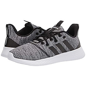 adidas Women's Puremotion Running Shoe, Black/White/Black, 7.5