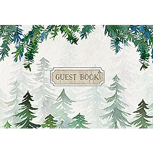 Guest Book Cabin Edition