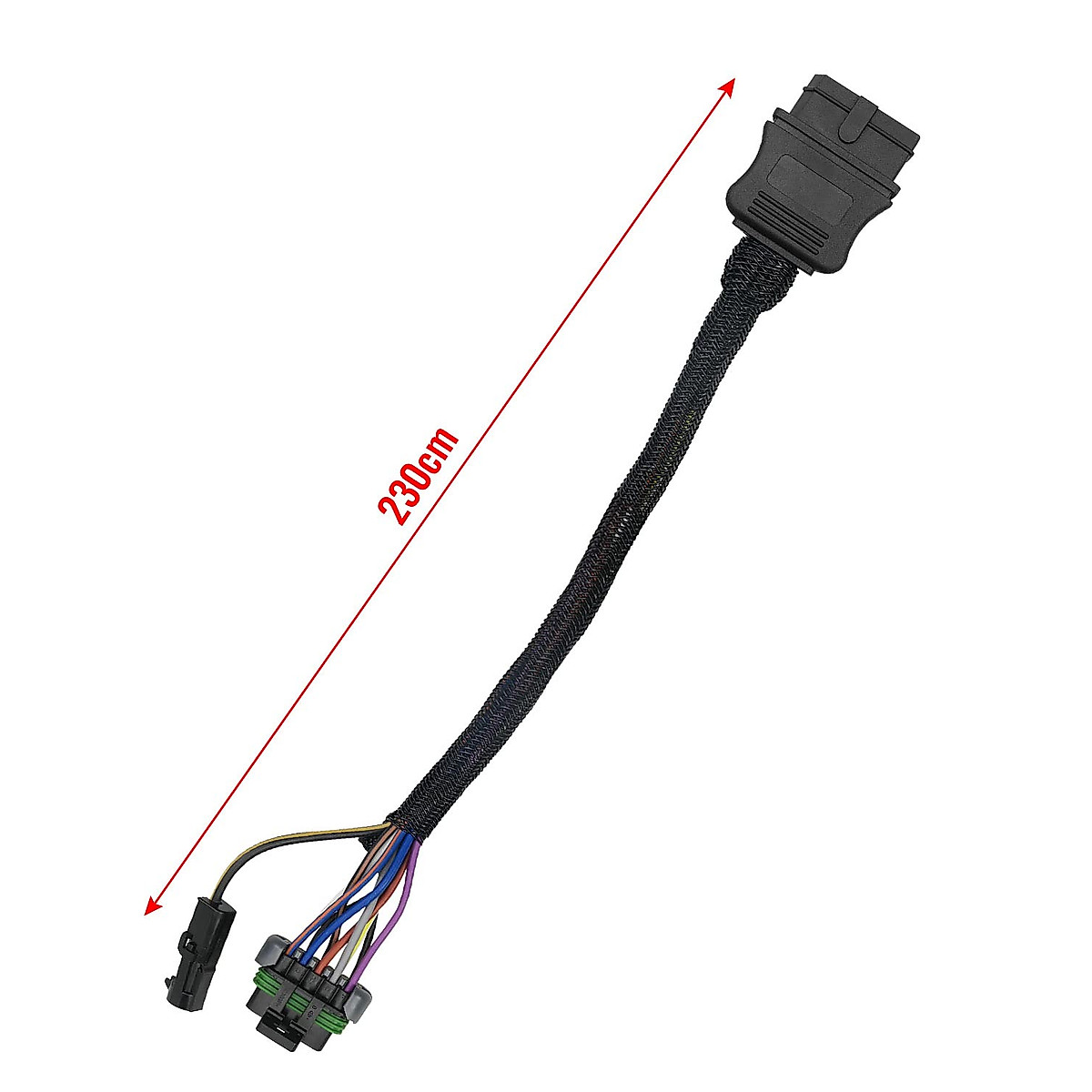 NTSUMI 11 Pin Vehicle Side Light Wiring Harness Replace 26357 22413 Fit for Western Fisher Blizzard SnowEx Plows with Dust Cover